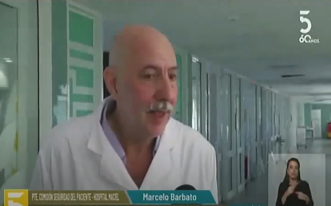 Canal 5: Palabras del Dr. Marcelo Barbato en la Semana de la Seguridad ...